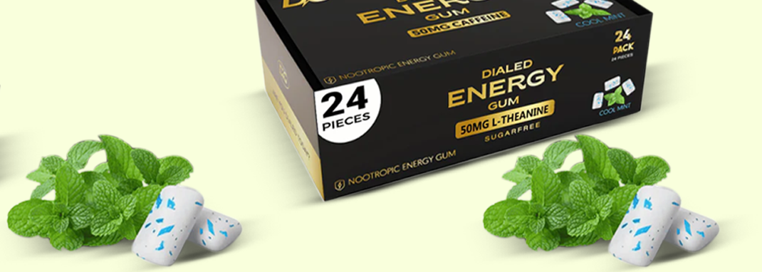 Dialed Gum - Functional Chewing Gum | Energy and Focus